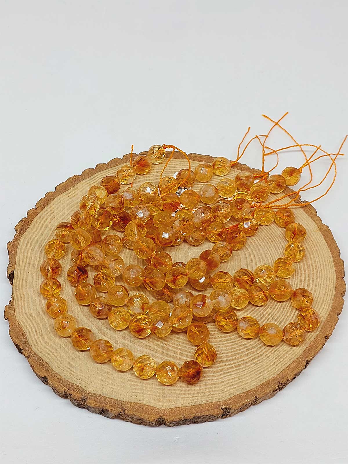 Sitrin Taşı Royal Quality Faset Kesim Dizi 10mm (52898) - Yasamtohumu.com