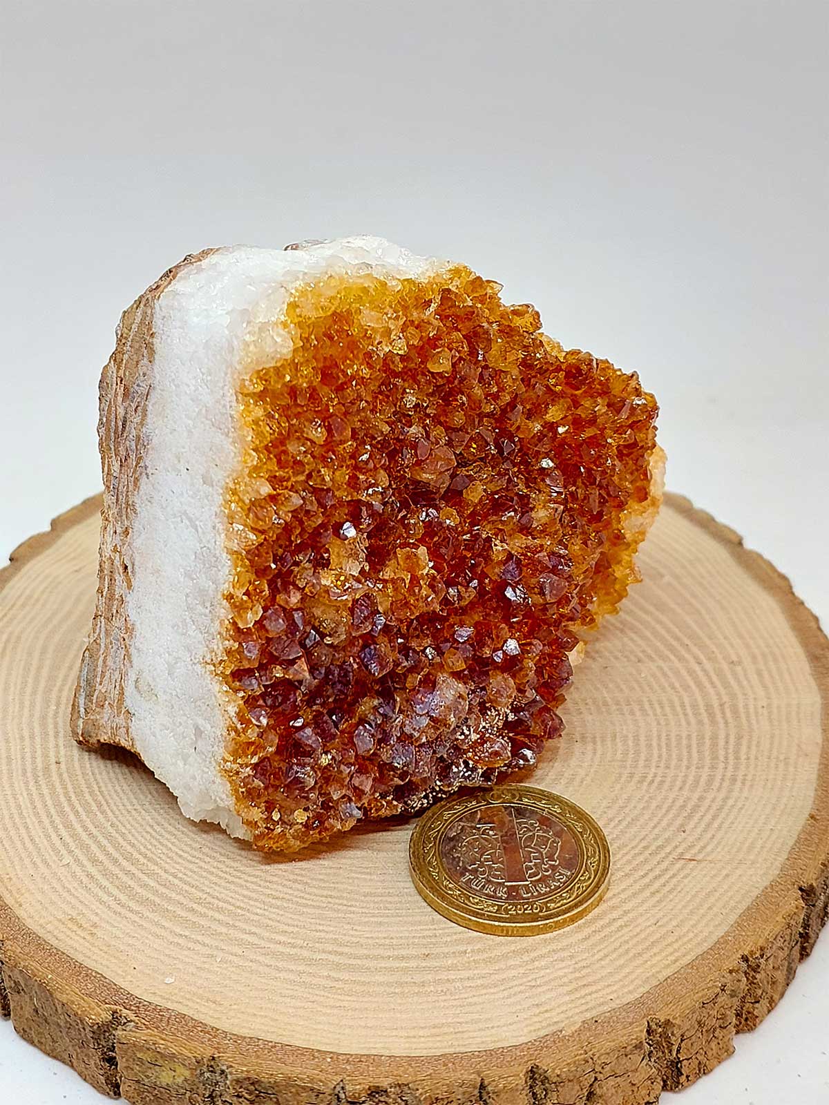 Sitrin Taşı Kütle Ham Parça - 393gram (44642) - Yasamtohumu.com