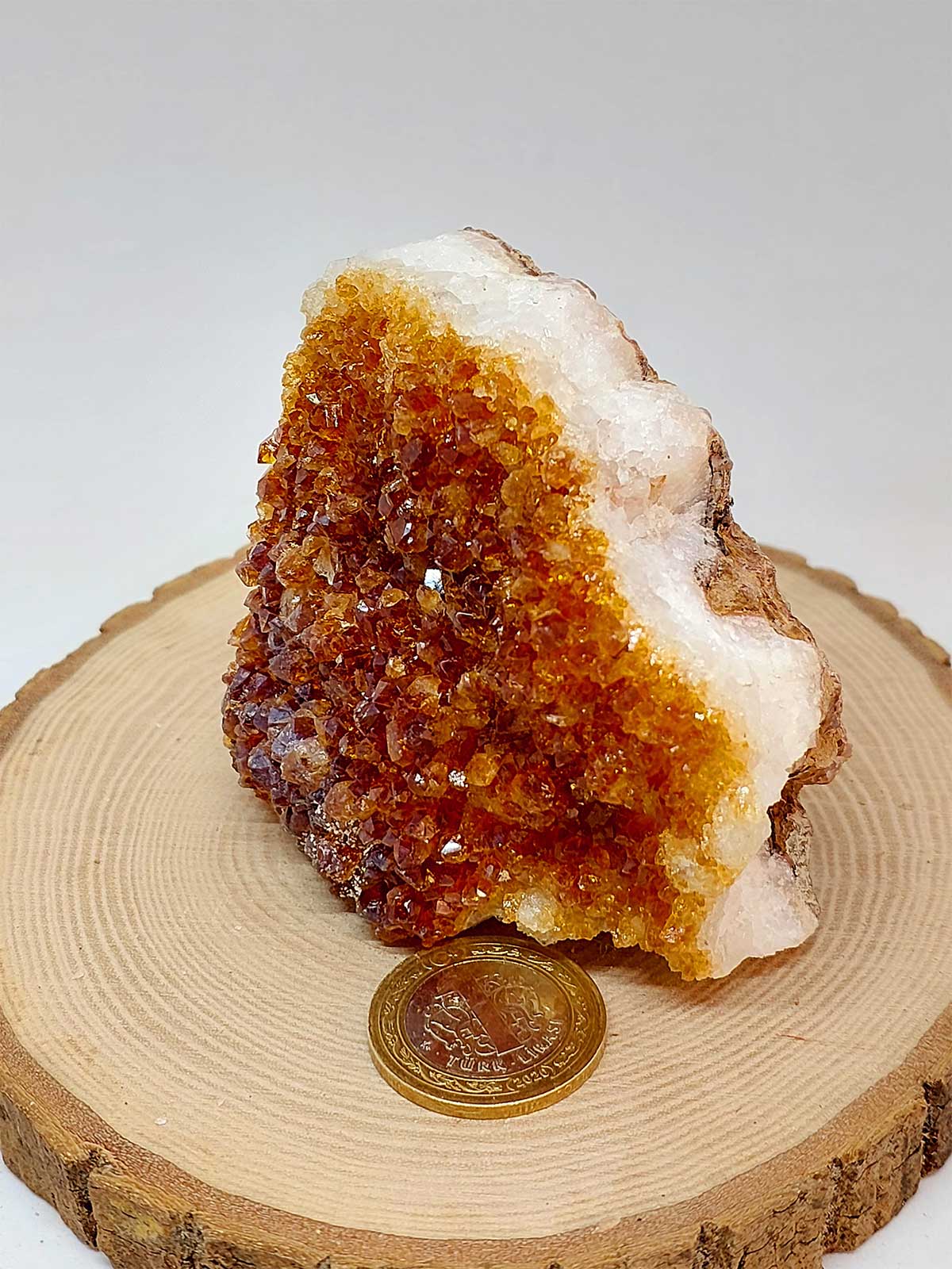 Sitrin Taşı Kütle Ham Parça - 393gram (44642) - Yasamtohumu.com