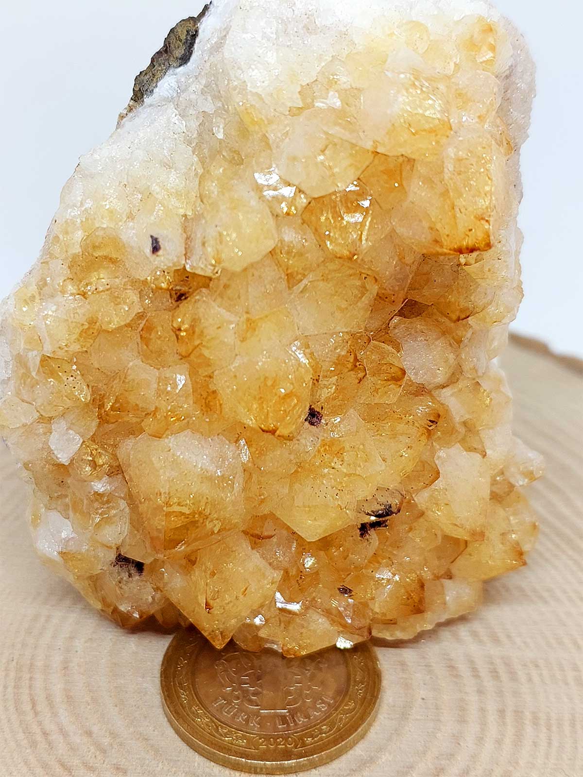 Sitrin Taşı Kütle Ham Parça - 310gram (41180) - Yasamtohumu.com